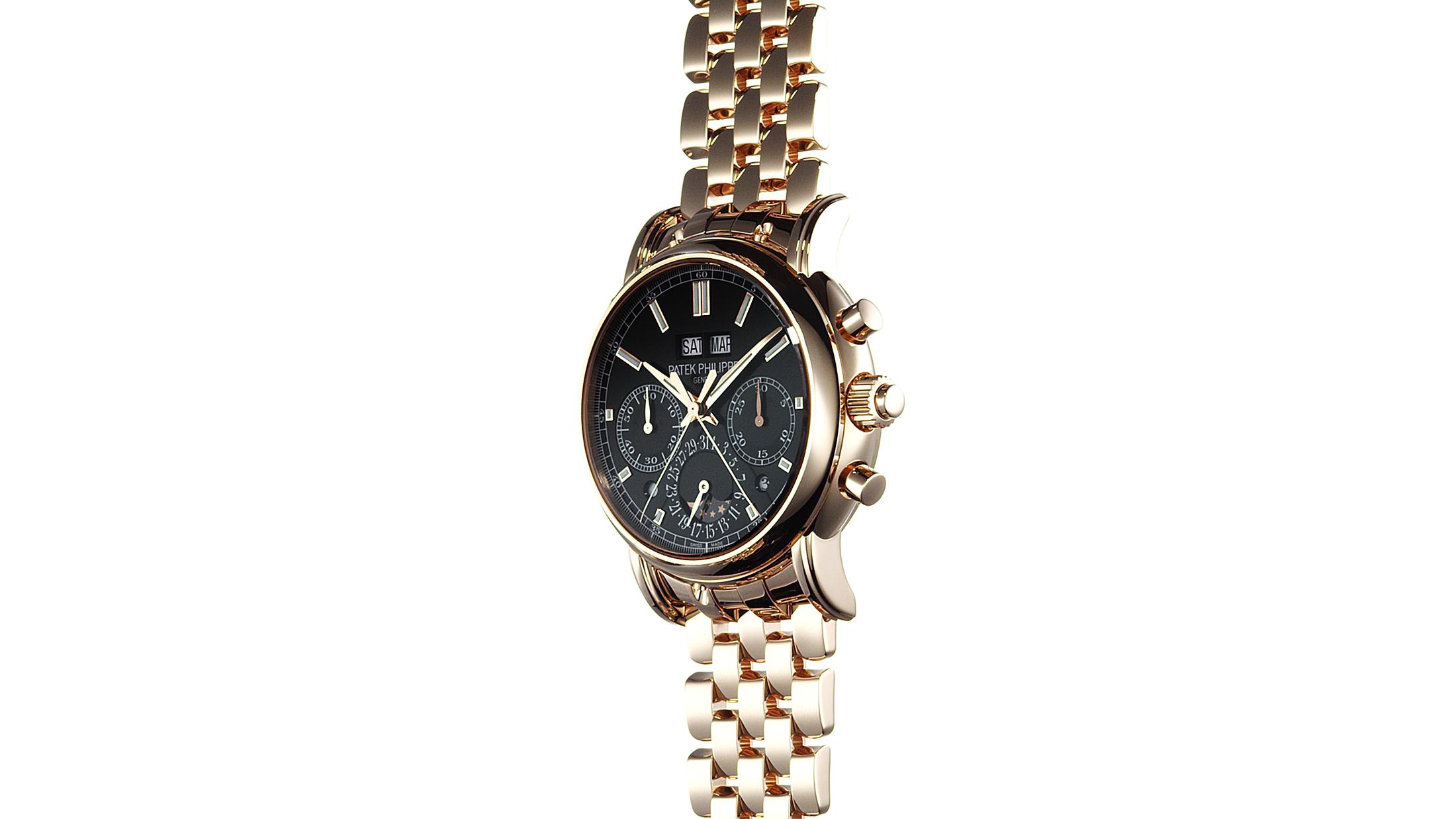 Patek Philippe | Grand Complications Chronograph Black Dial 5204/1R-001