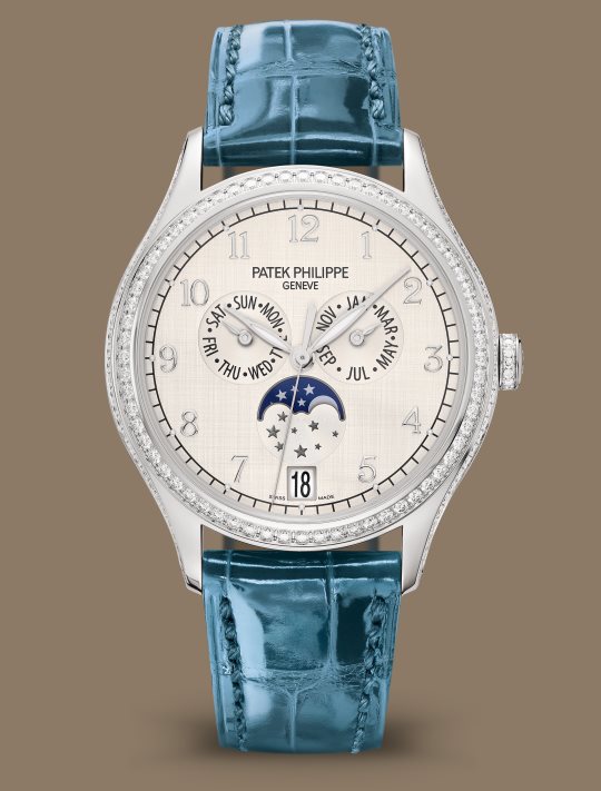 Patek Philippe | Complications Diamond Set White Gold ladies' watch ...