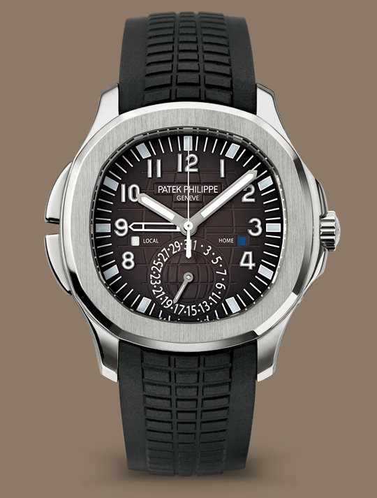 Patek Philippe | Aquanaut Date Brown Strap Rose Gold 5167R-001