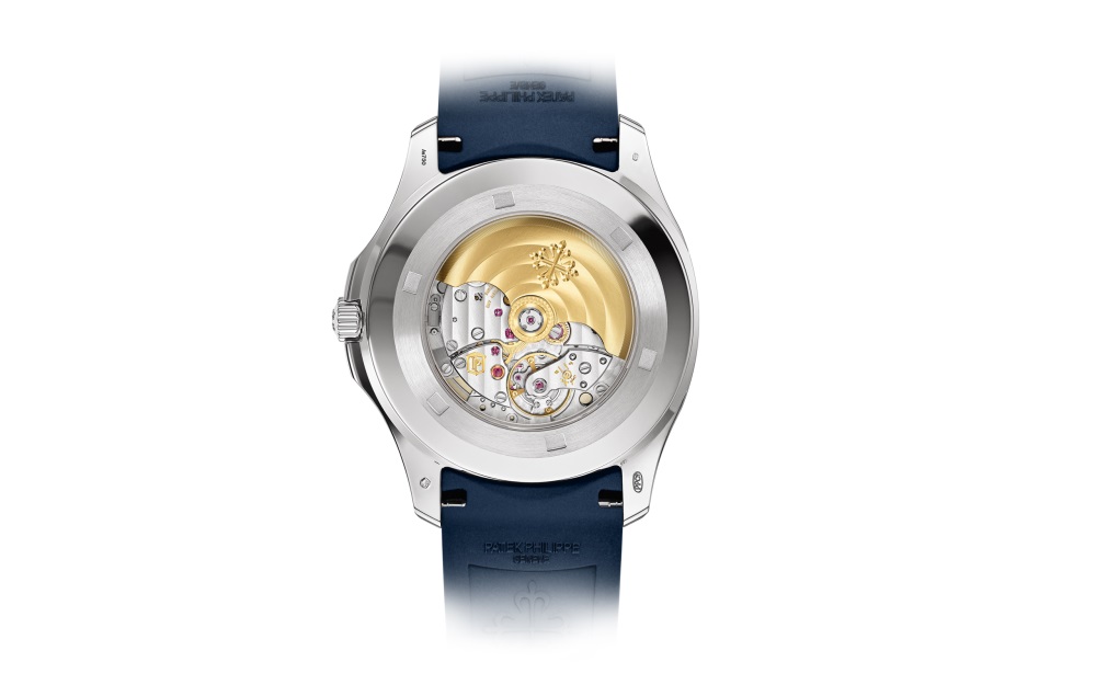 Patek Philippe | Aquanaut Blue Dial & Strap White Gold 5168G-001