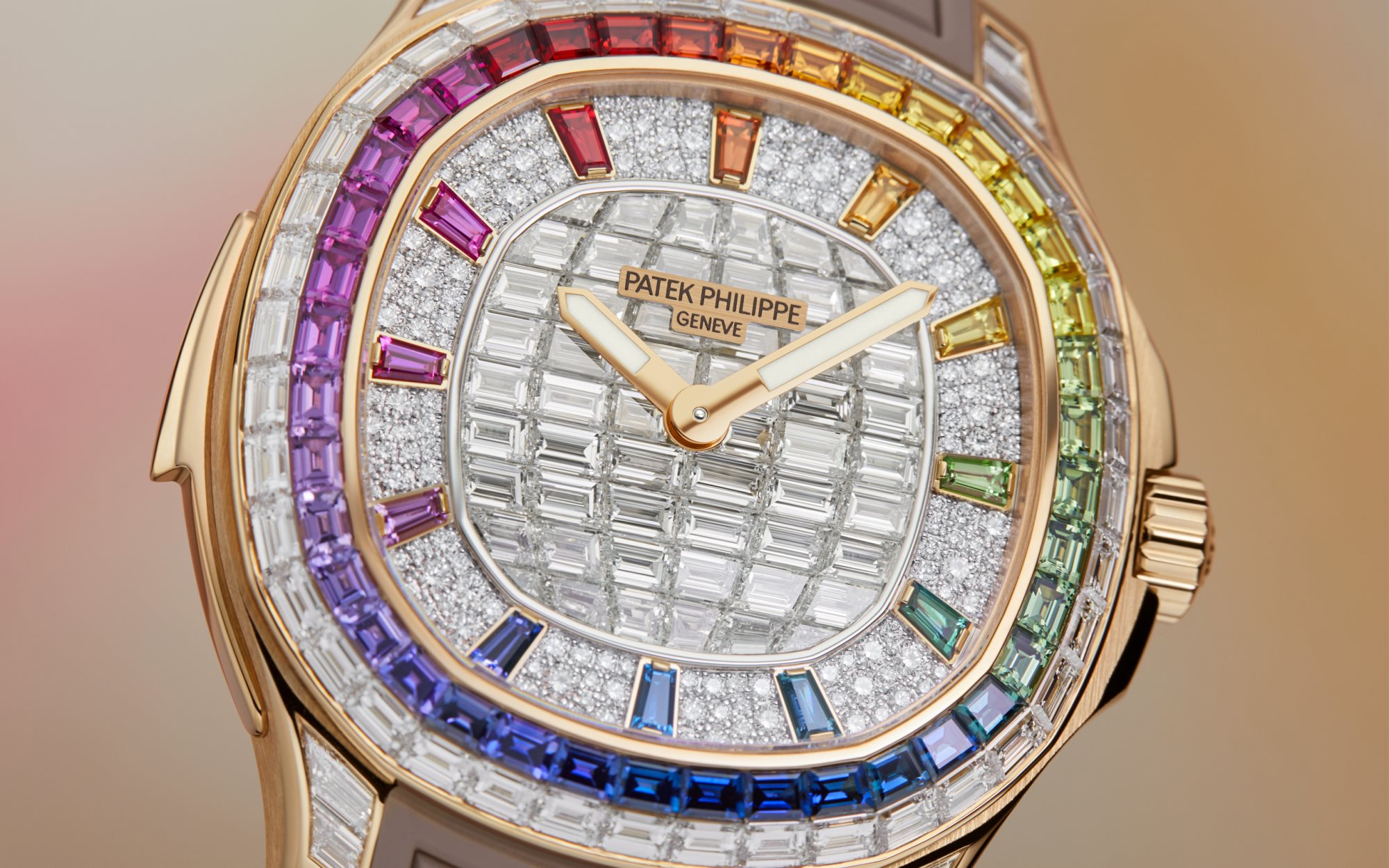 Patek Philippe | Aquanaut Luce « Rainbow » Minute Repeater Haute ...