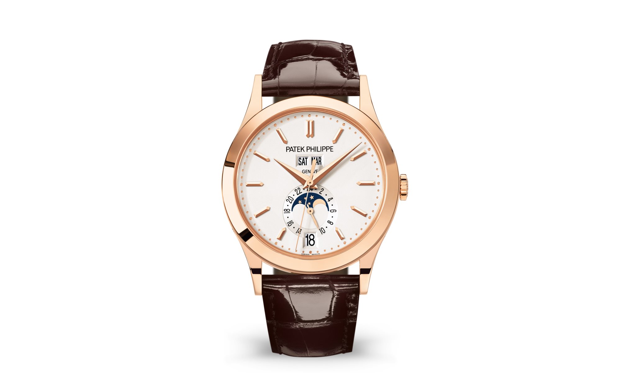Patek Philippe | Complications Rose Gold Silver Dial Watch 5396R-011