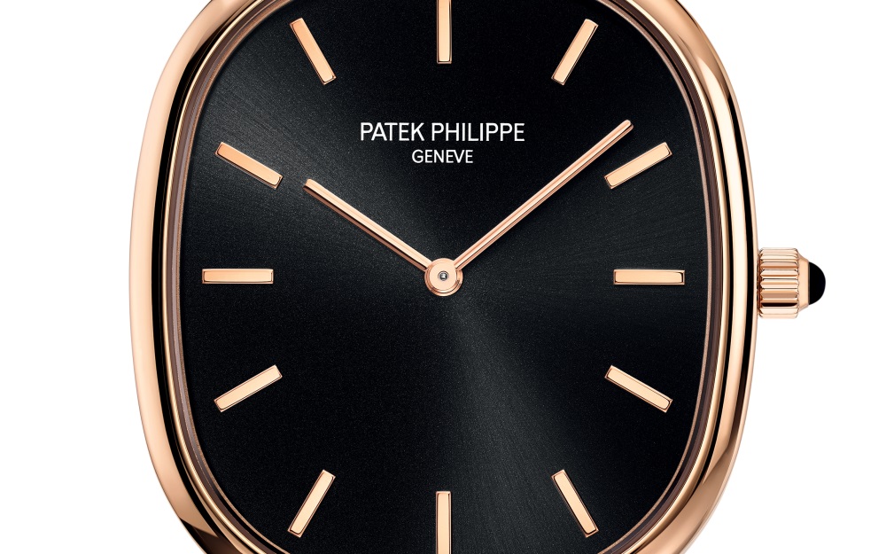 Patek Philippe | Golden Ellipse Black Dial Rose Gold Watch 5738R-001