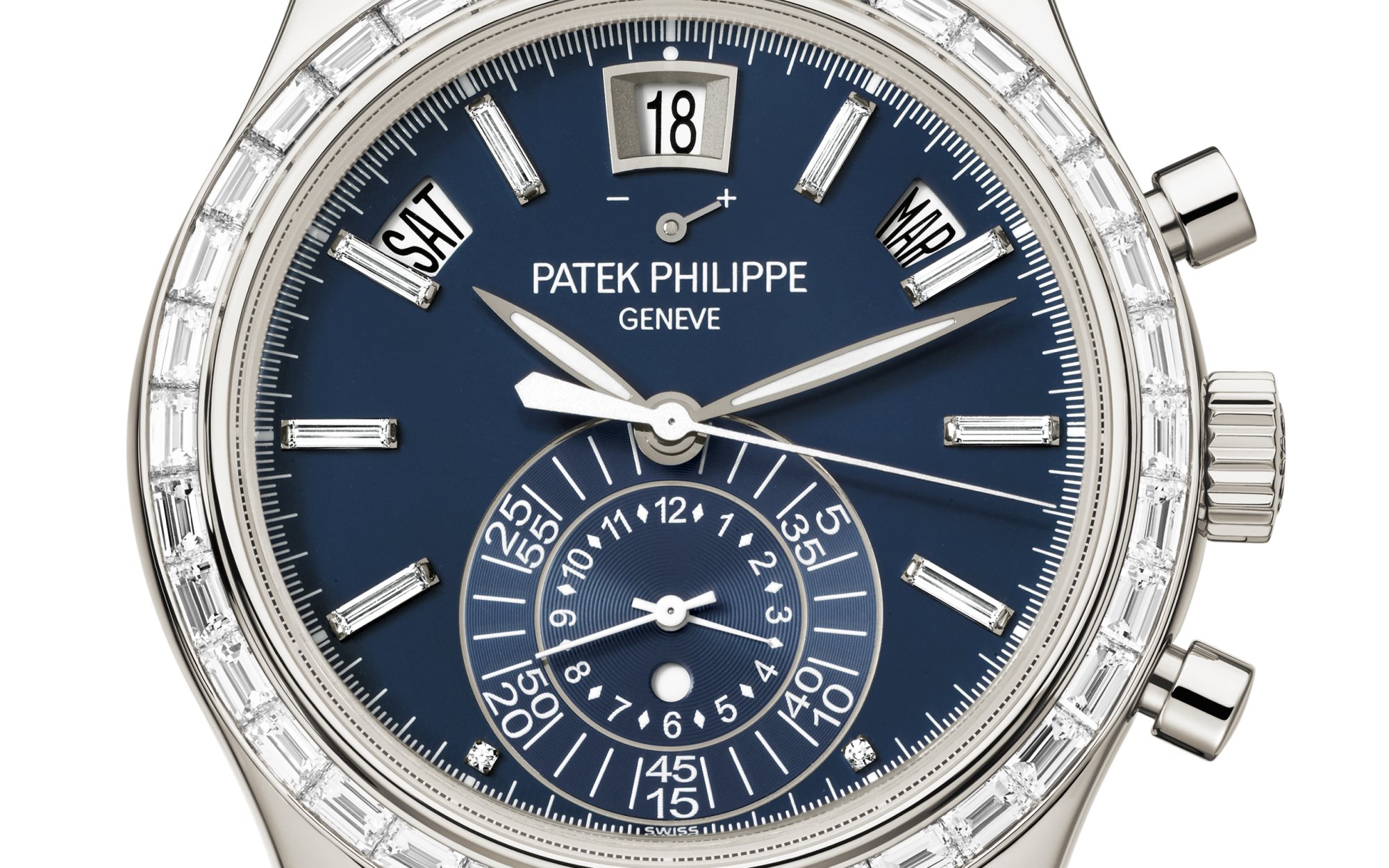 Patek Philippe | Complications Diamond Platinum Chronograph 5961P-001
