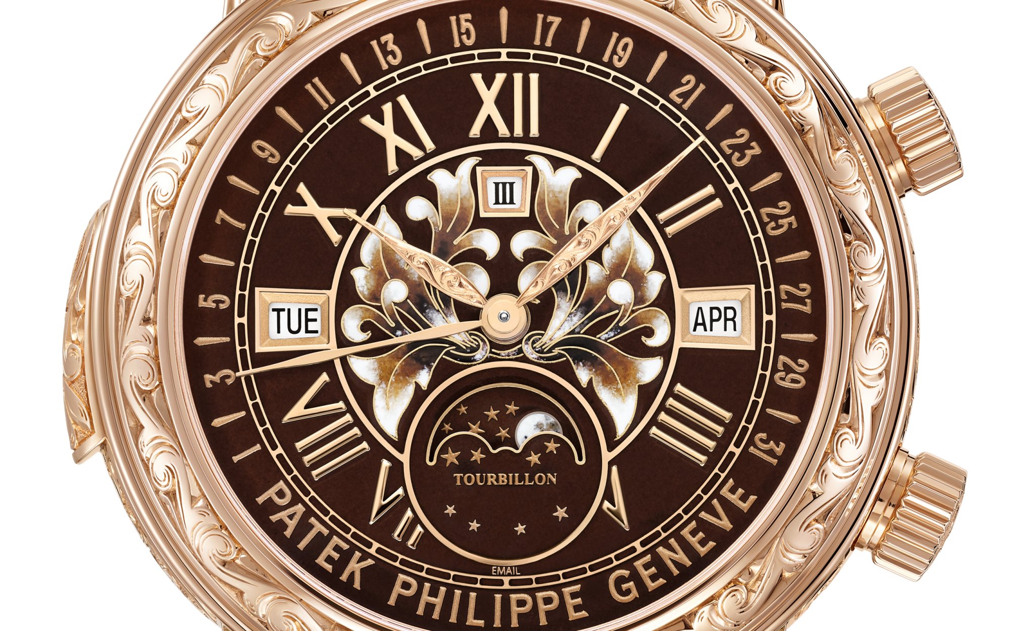 Patek Philippe Grand Complications Sky Moon Tourbillon Watch 6002r 001