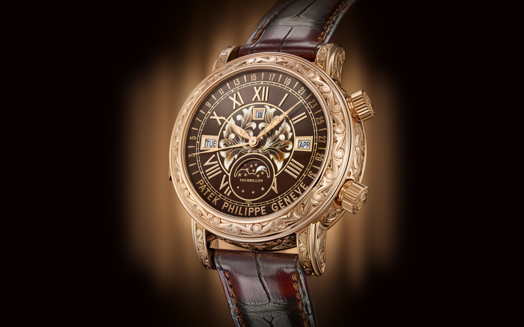 Patek Philippe | Grand Complications Sky Moon Tourbillon Watch 6002R-001