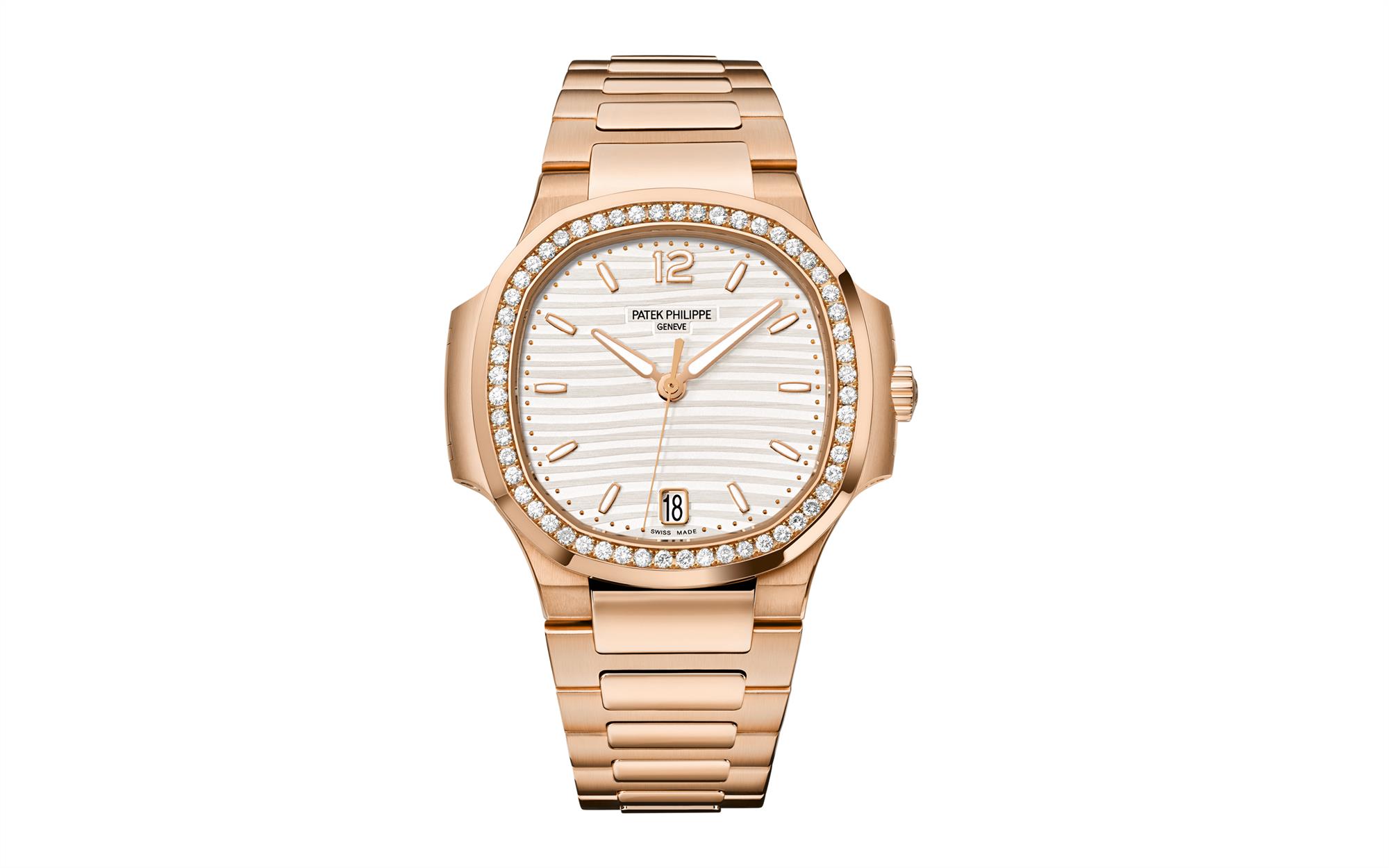 Patek Philippe | 百达翡丽 | Nautilus系列女式玫瑰金腕表7118/1200R-001