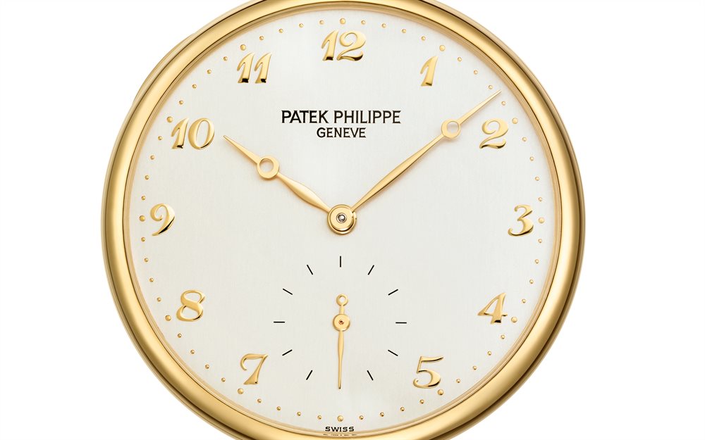 Patek Philippe | Open-Face Gold Numerals Yellow Gold Pocket Watch 973J-001