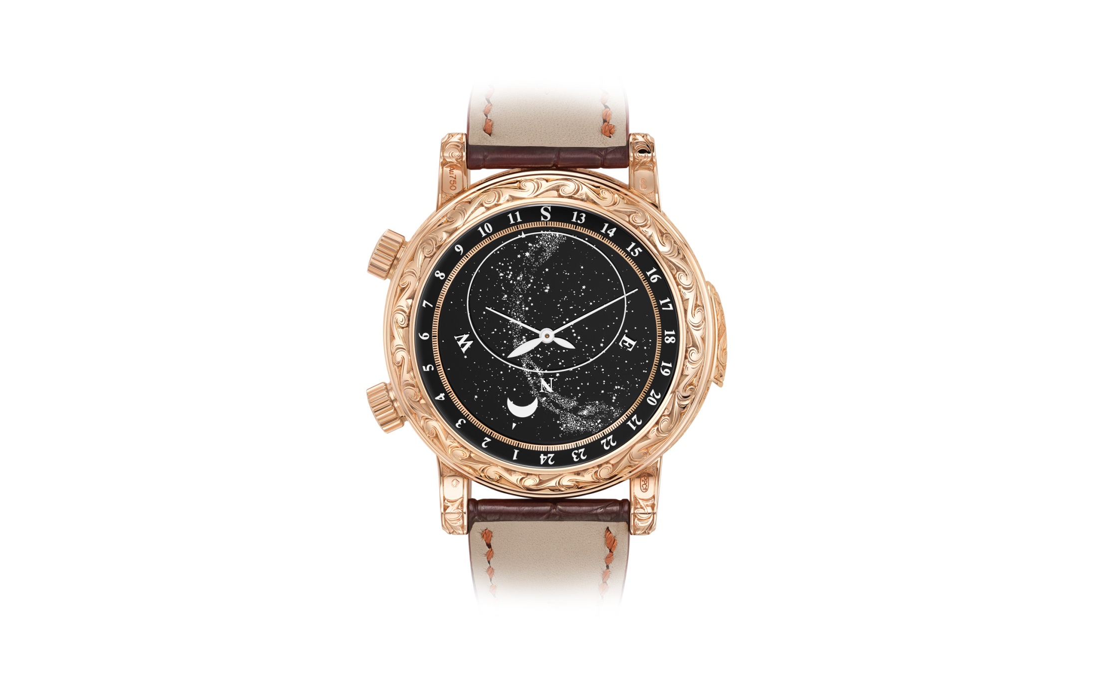 Patek Philippe | Grand Complications Sky Moon Tourbillon Watch 6002R-001