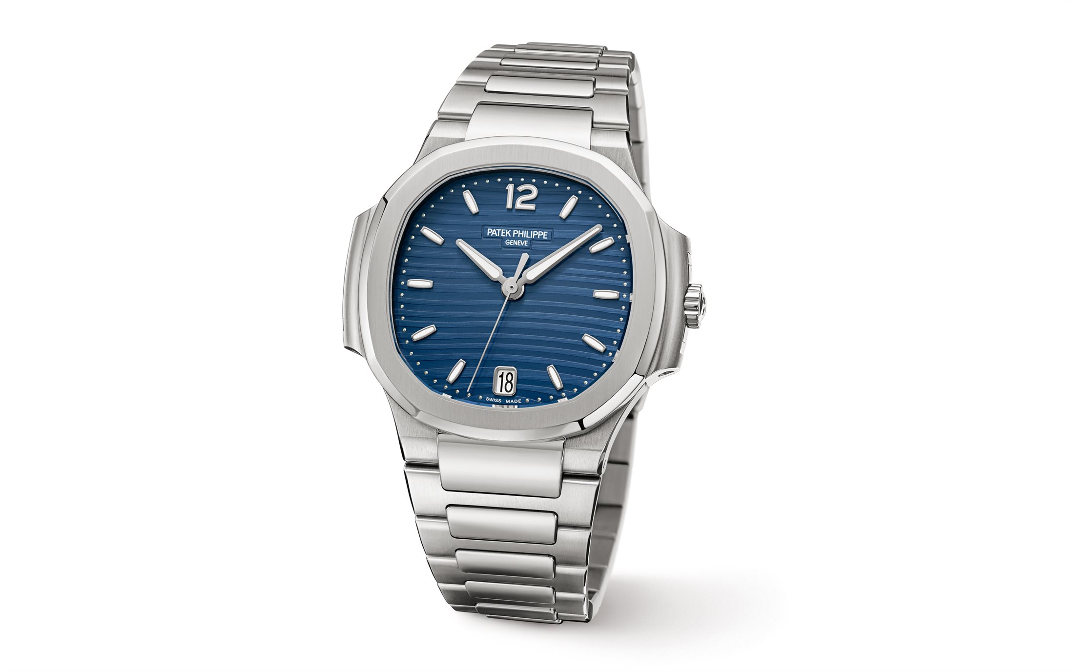 Patek Philippe | Ladies' Nautilus Blue Dial Stainless Steel 7118/1A-001