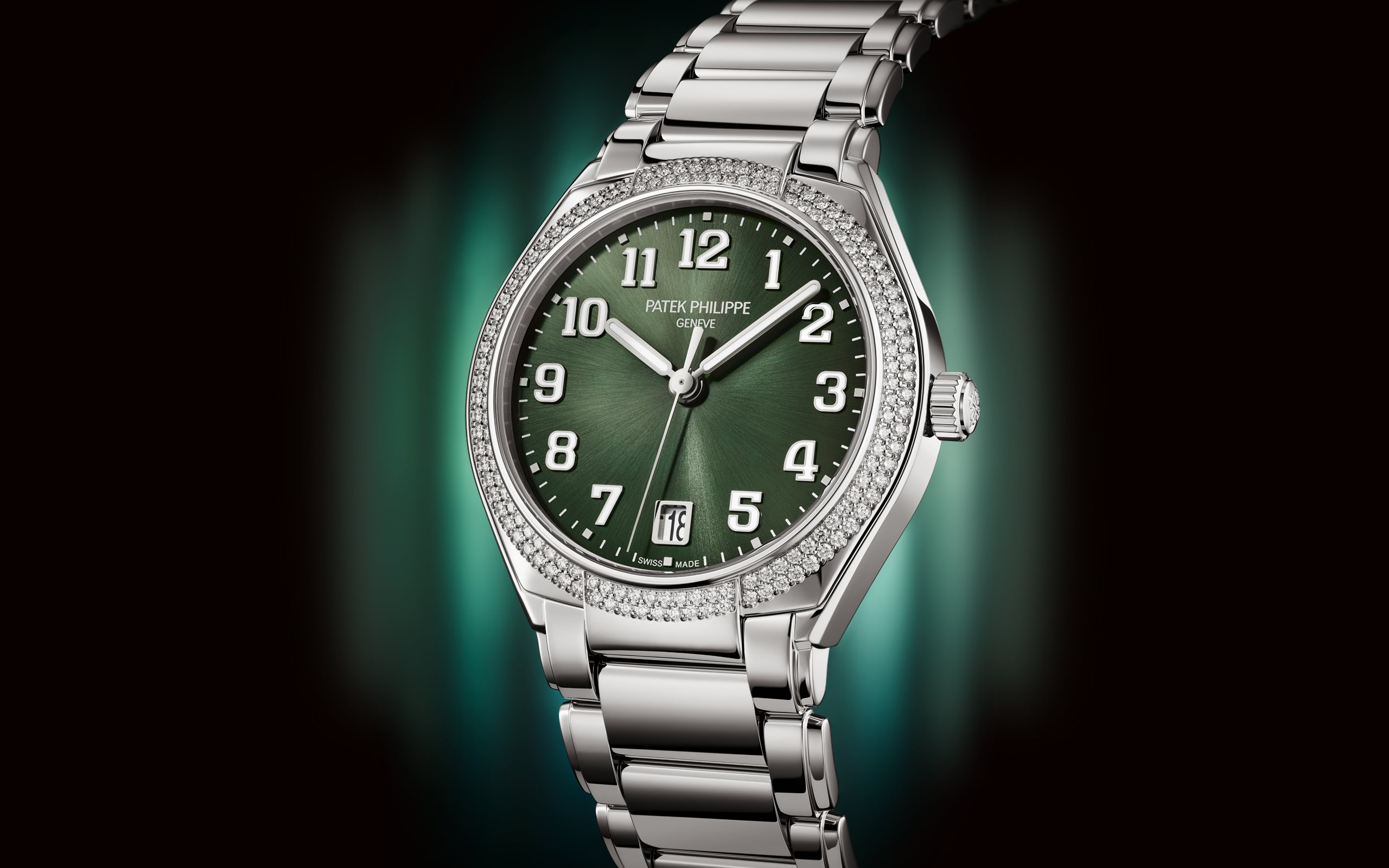 Patek Philippe | Twenty~4 Automatic Steel & Olive Green Dial 7300/1200A-011