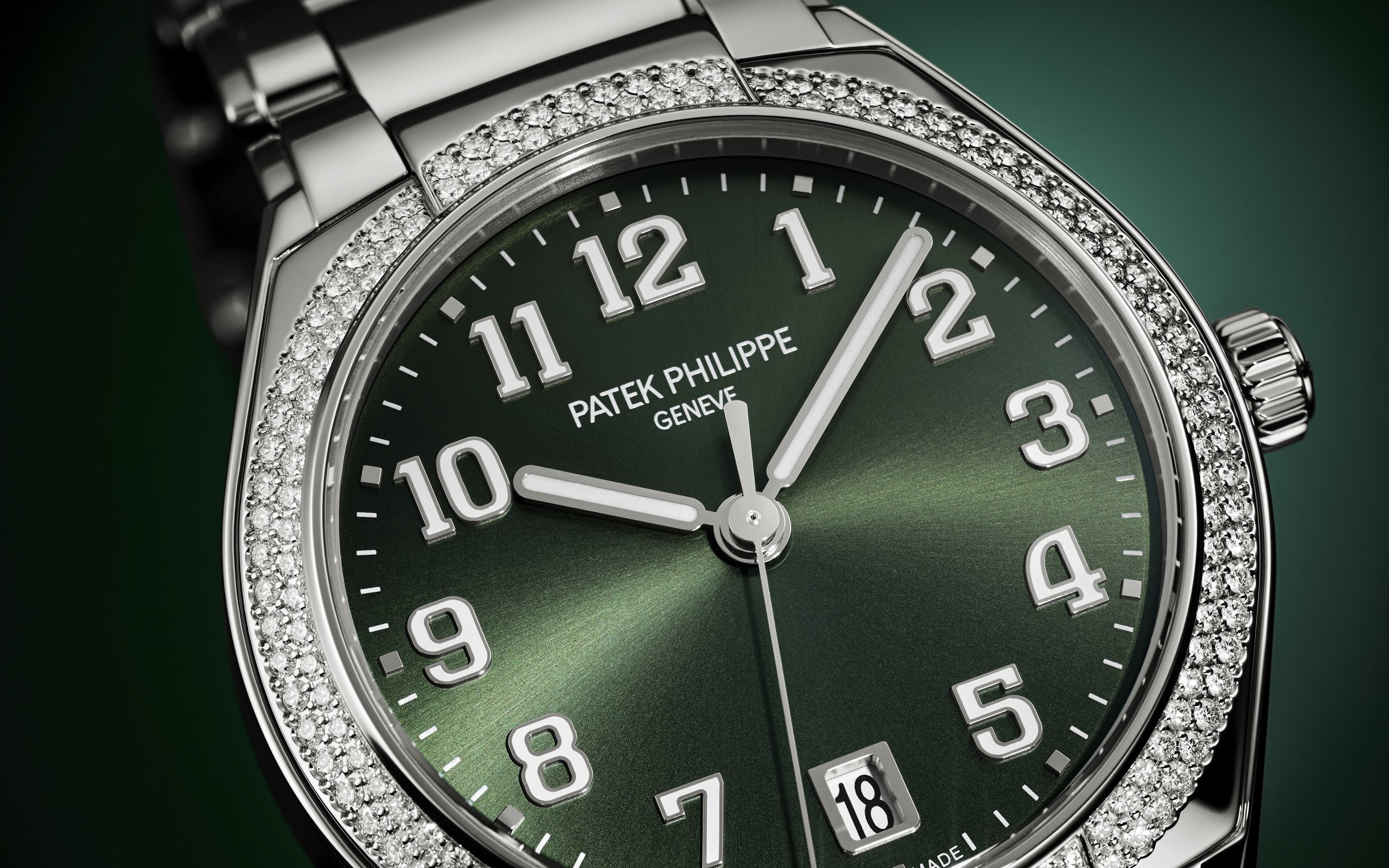 Patek Philippe | Twenty~4 Automatic Steel & Olive Green Dial 7300/1200A-011